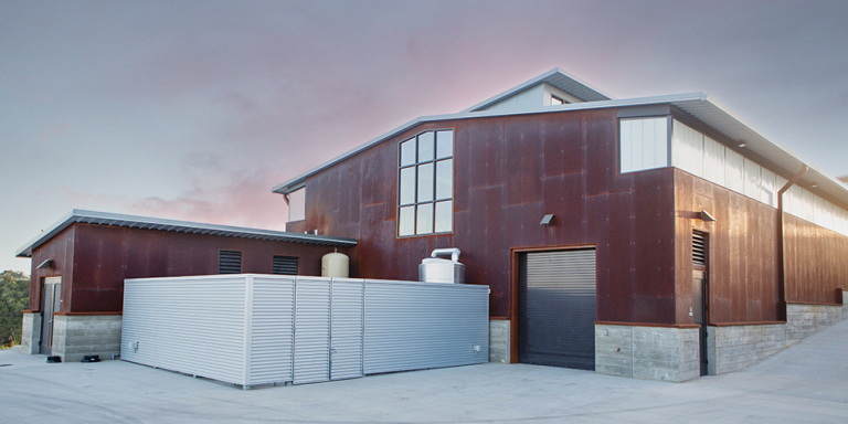Law Estates Wines - Western Frame Metal Building | CBC Steel Buildings