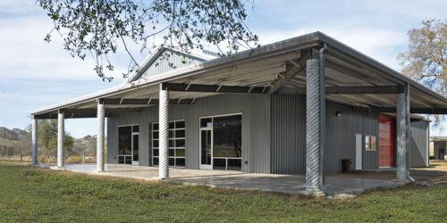 Oakwilde Art Gallery Steel Building with Skylights | CBC Steel Buildings