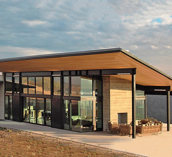 Law Estates Wines - Western Frame Metal Building | CBC Steel Buildings