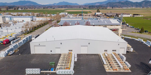 Pacific Woodtech Cold Press Building | CBC Steel Buildings