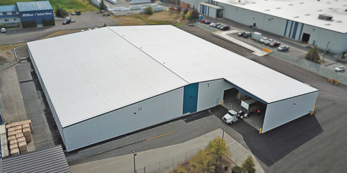Pacific Woodtech Storage Building | CBC Steel Buildings