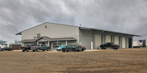 Customer Truck Service Building - CBC Steel Buildings